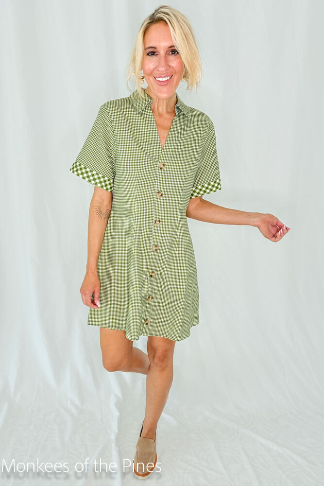 Anna Cate Drew Dress Hunter Plaid – Monkee's of the Pines